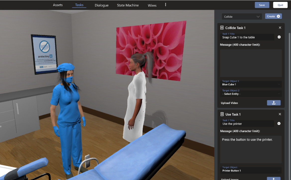 3D Immersive Interactive and Intelligent Training for Clinicians ...