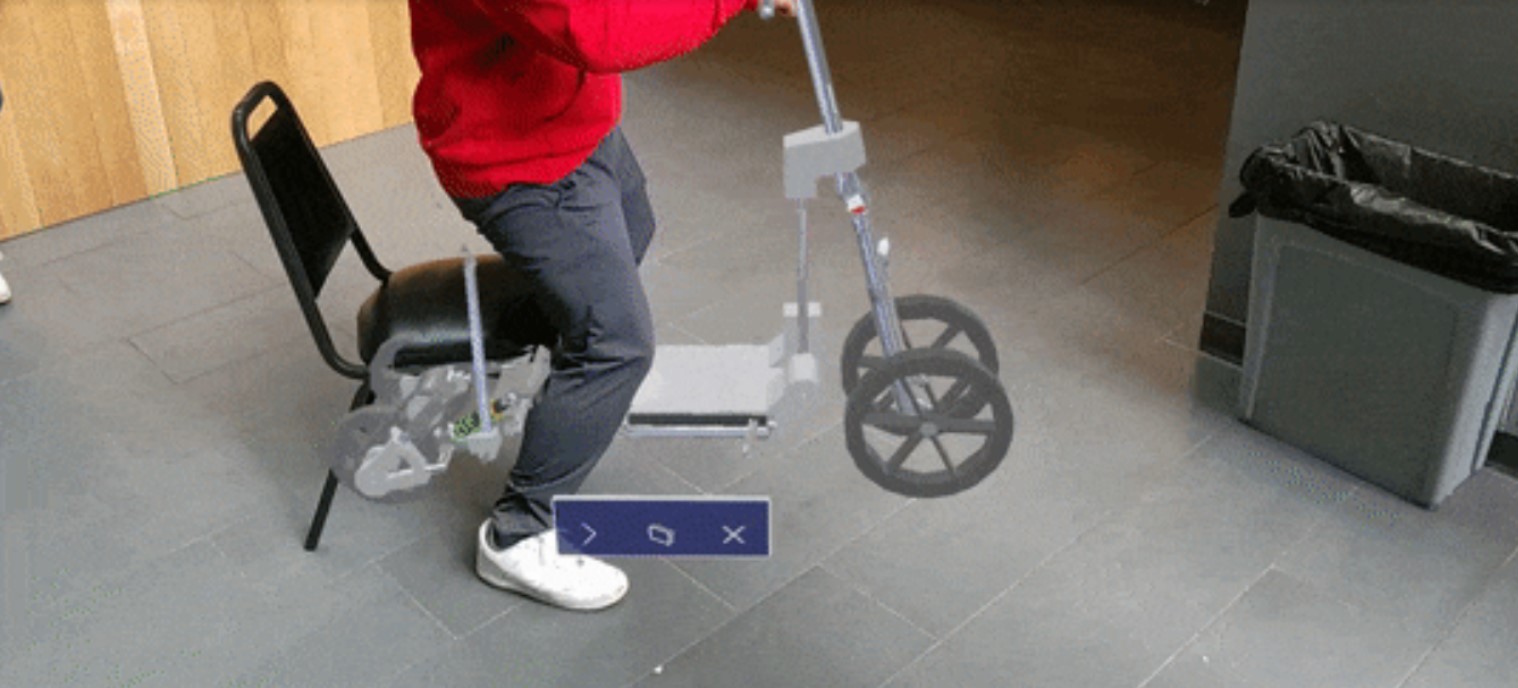 Enhanced Student learning with Interactive AR visualizations