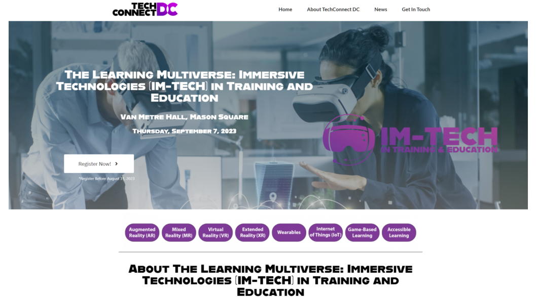 SimInsights invited to the TechConnectDC Conference: The Learning ...